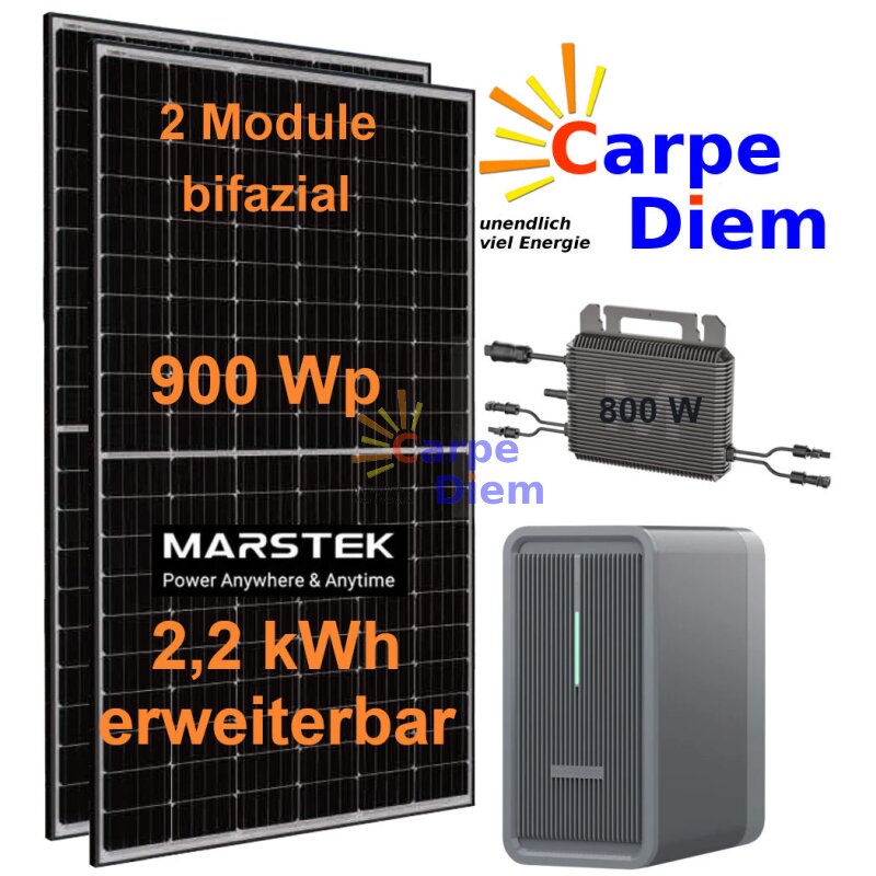 MK 900 BAT Balkon-Speicherkraftwerk, 620,00